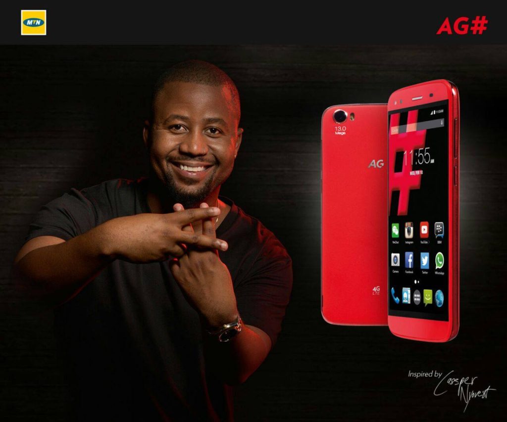 CASSPER NYOVEST LAUNCHES PHONE WITH AG MOBILE AND MTN - Hypress Live