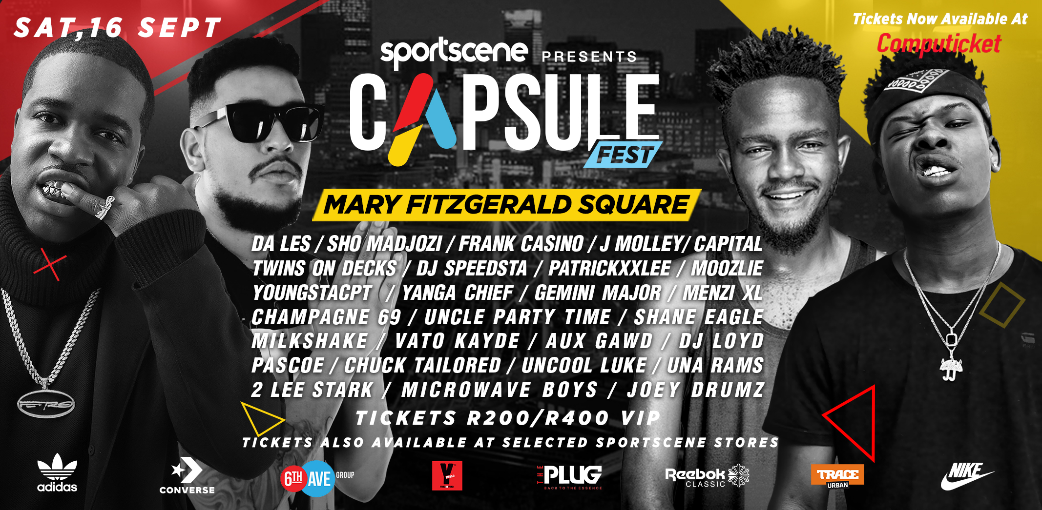 AKA & SHANE EAGLE JOIN STAR STUDDED CAPSULE FEST LINE-UP - Hypress Live