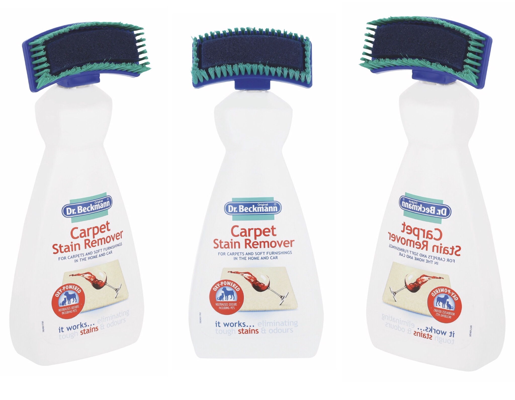 DR BECKMAN LAUNCH CARPET STAIN REMOVER WITH BRUSH APPLICATOR - Hypress Live