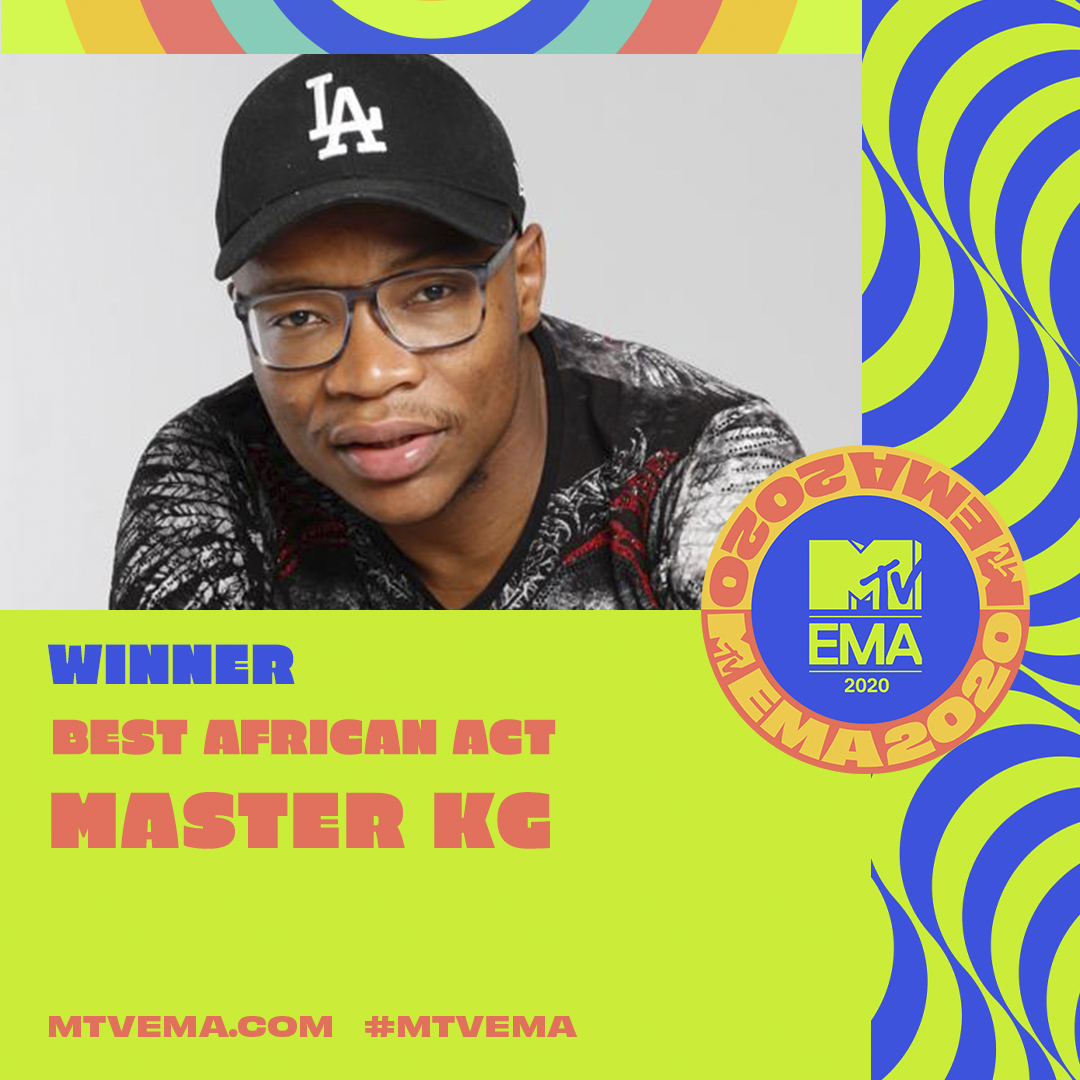 MASTER KG BAGS BEST AFRICAN ACT AWARD AT EMAS - Hypress Live