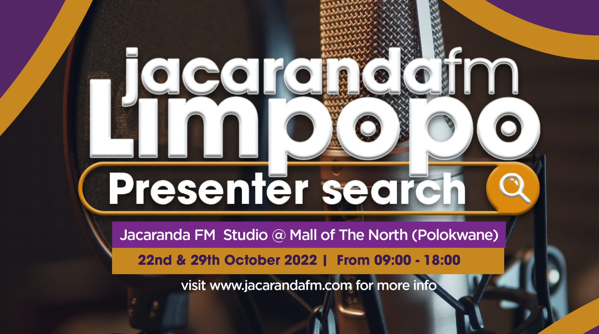 JACARANDA FM IS LOOKING FOR THE NEXT BIG VOICE IN LIMPOPO - Hypress Live