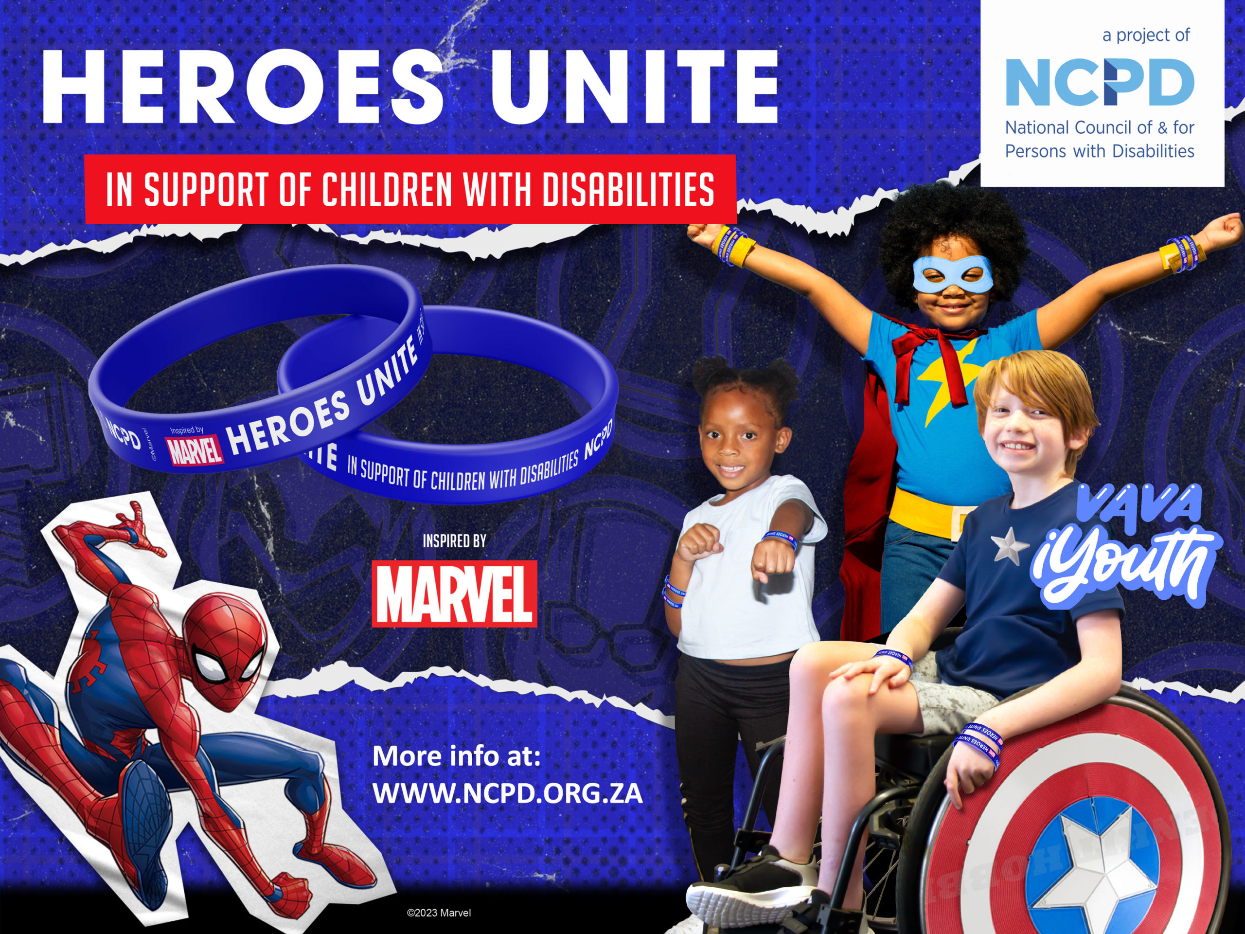 NCPD AND MARVEL UNITE FOR CALL TO CELEBRATE YOUTH WITH DISABILITIES ...
