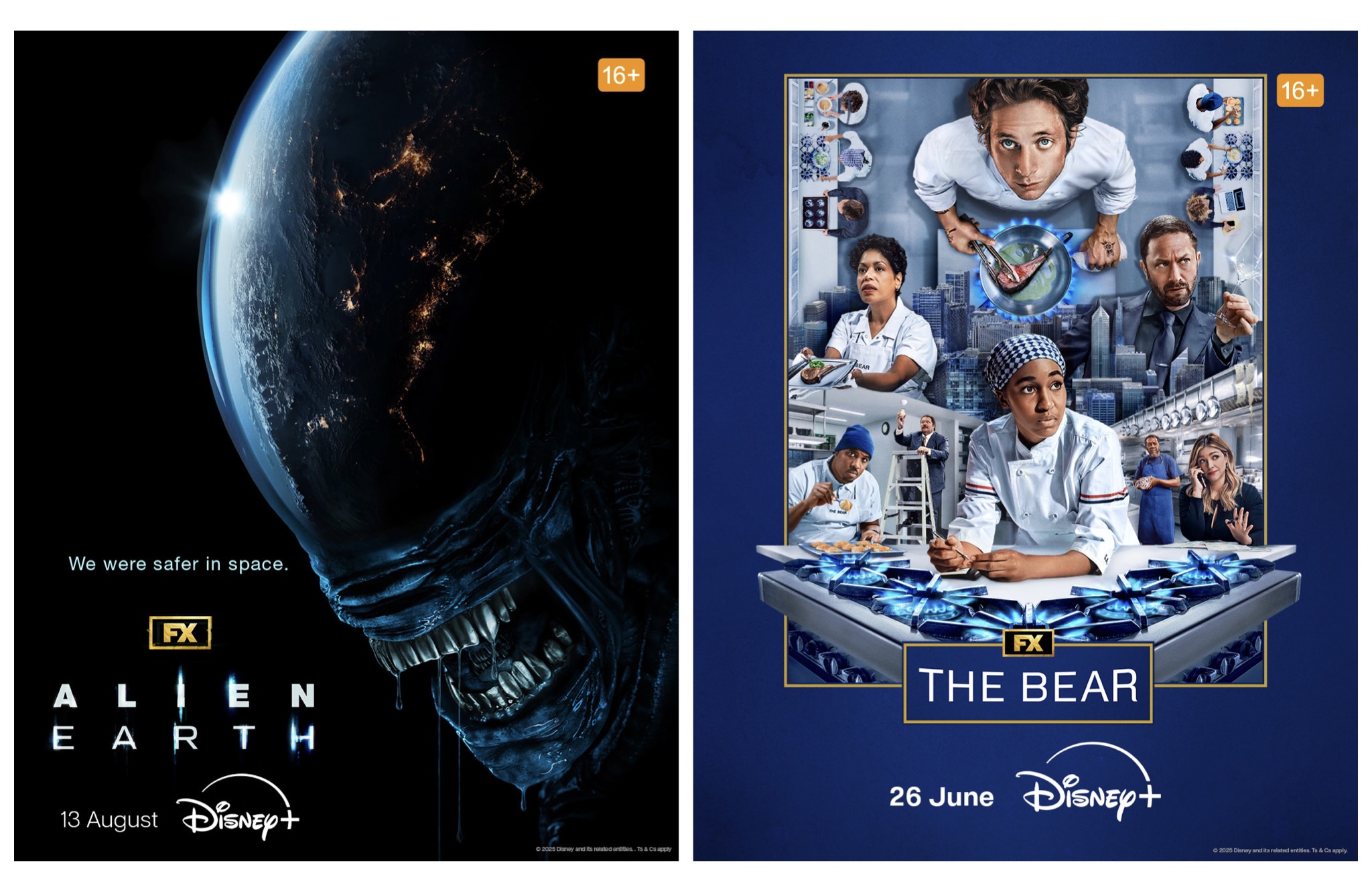 DISNEY+ REVEALS PREMIERE DATES FX’S “THE BEAR” & “ALIEN: EARTH ...