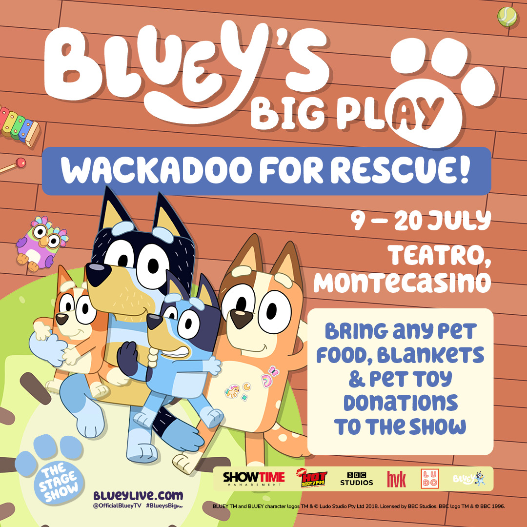 JOIN BLUEY IN HELPING FURRY FRIENDS WEATHER THE COLD IN JOBURG ...