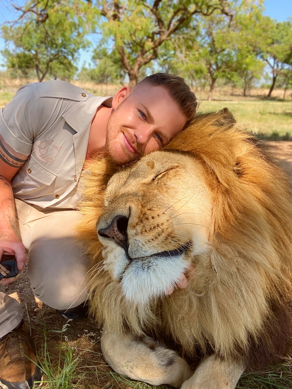 HOW SHANDOR LARENTY IS CHAMPIONING ANIMAL WELFARE & LION CONSERVATION ...