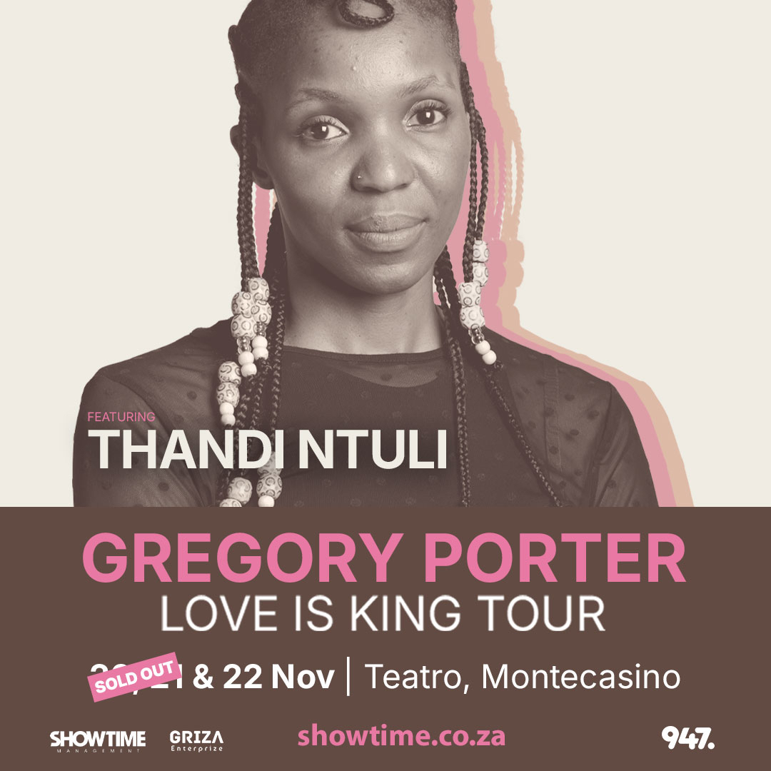 THANDI NTULI TO SUPPORT GREGORY PORTER IN JOZI - Hypress Live