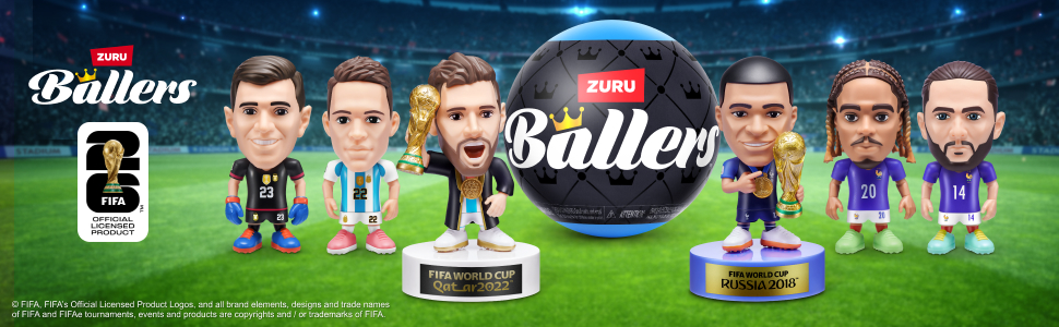 ZURU BRINGS LEGENDARY GAME TO LIFE WITH FIFA WORLD CUP BALLERS ...